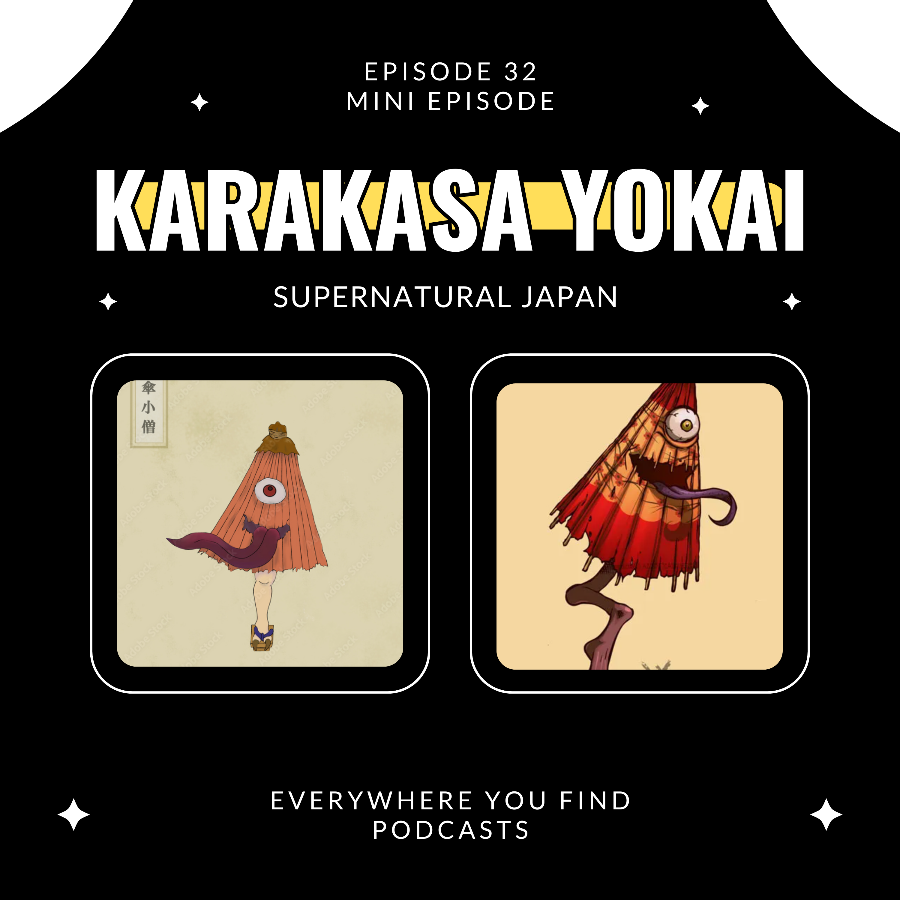 The Karakasa Yokai – Japan’s Whimsical Yet Haunting Umbrella Ghost ...